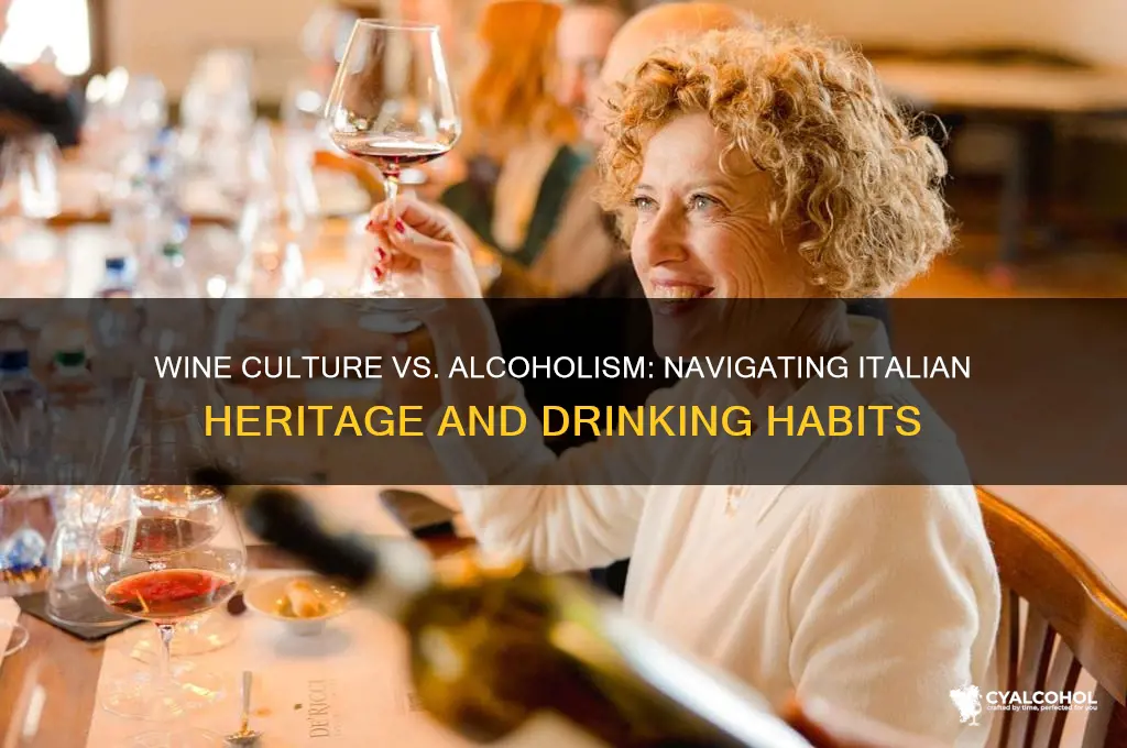 Wine Culture Vs. Alcoholism: Navigating Italian Heritage And Drinking ...