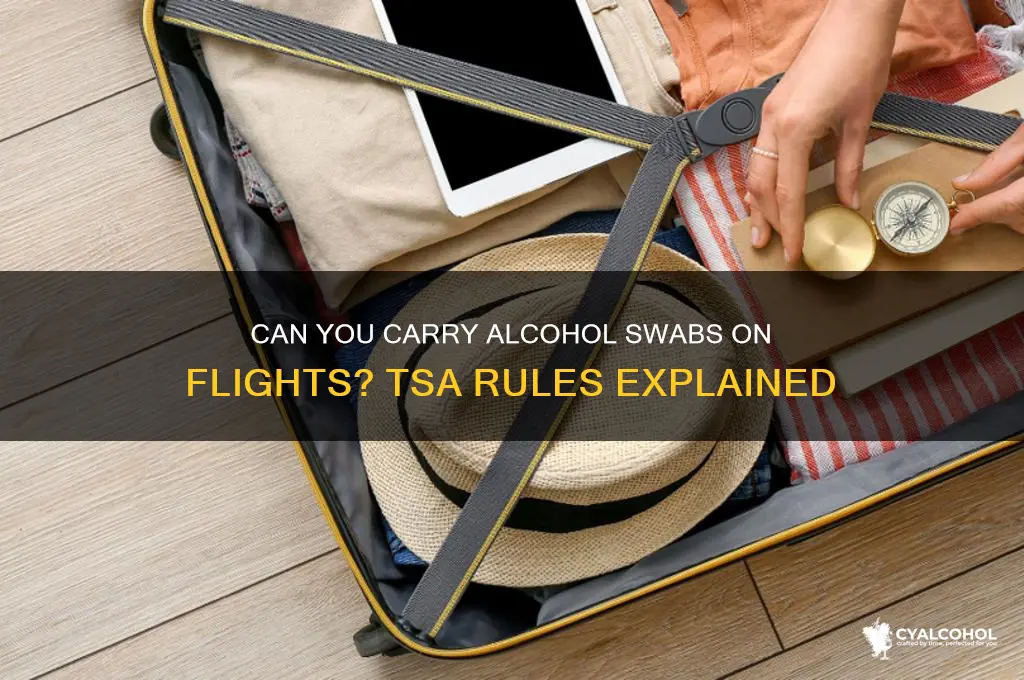 Can You Carry Alcohol Swabs On Flights? Tsa Rules Explained | CyAlcohol