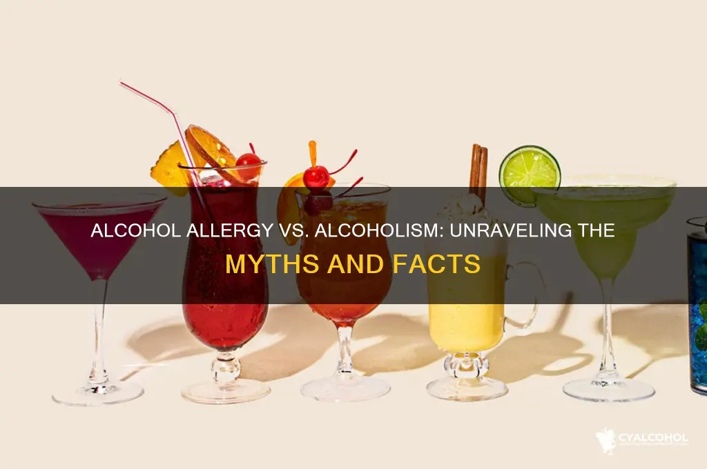Alcohol Allergy Vs. Alcoholism: Unraveling The Myths And Facts | CyAlcohol