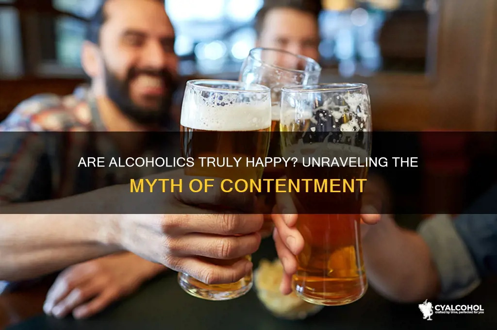 Are Alcoholics Truly Happy? Unraveling The Myth Of Contentment | CyAlcohol