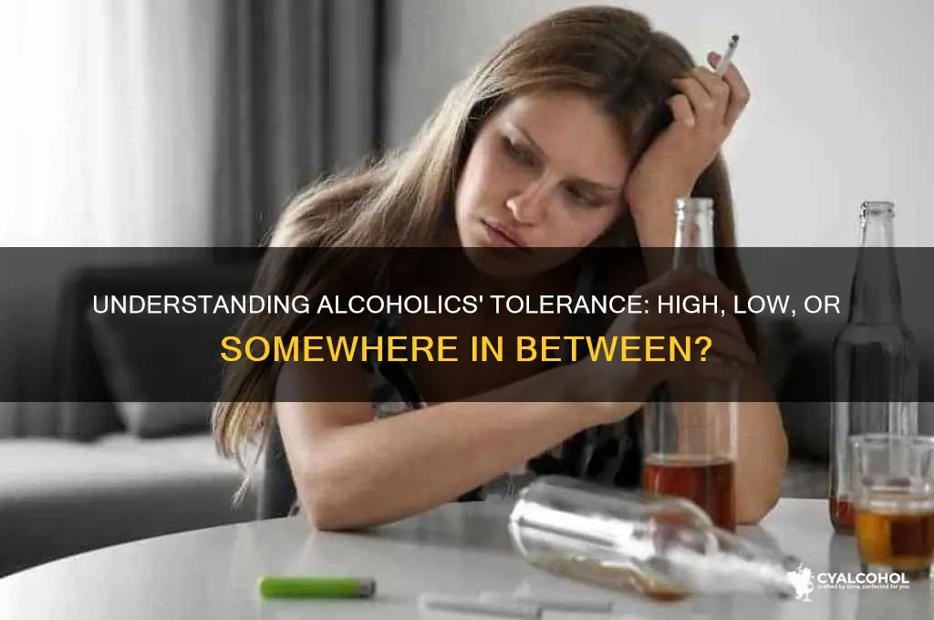 Understanding Alcoholics' Tolerance: High, Low, Or Somewhere In Between ...