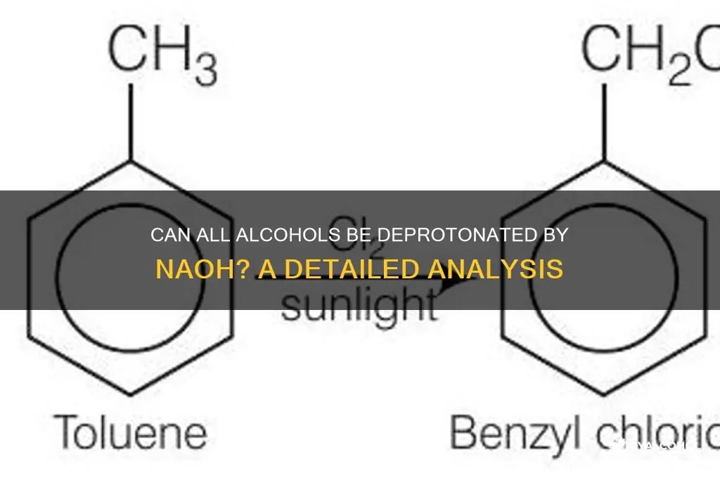 Can All Alcohols Be Deprotonated By Naoh? A Detailed Analysis | CyAlcohol