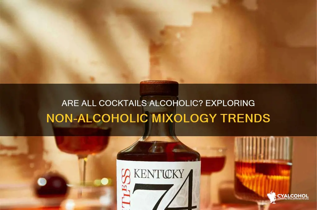 Are All Cocktails Alcoholic? Exploring Non-Alcoholic Mixology Trends ...