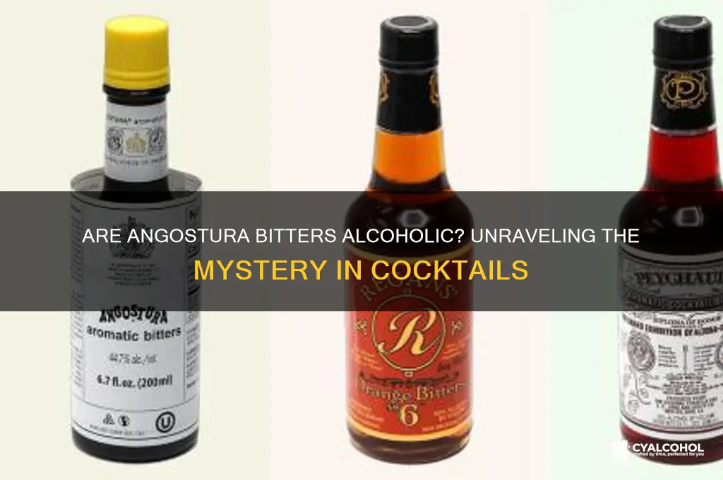 Are Angostura Bitters Alcoholic? Unraveling The Mystery In Cocktails ...