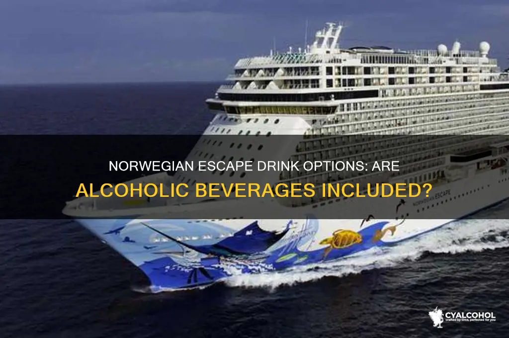 Norwegian Escape Drink Options: Are Alcoholic Beverages Included ...