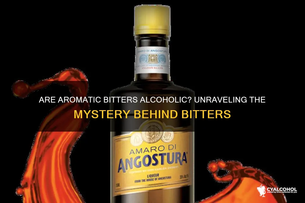 Are Aromatic Bitters Alcoholic? Unraveling The Mystery Behind Bitters ...