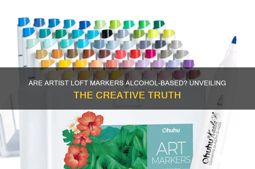 Are Artist Loft Markers Alcohol-Based? Unveiling The Creative Truth ...