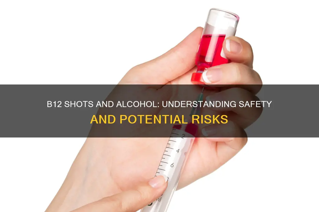 B12 Shots And Alcohol: Understanding Safety And Potential Risks | CyAlcohol