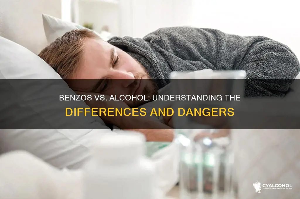 Benzos Vs. Alcohol: Understanding The Differences And Dangers | CyAlcohol