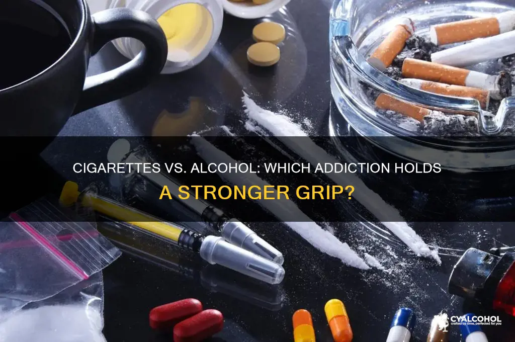 Cigarettes Vs. Alcohol: Which Addiction Holds A Stronger Grip? | CyAlcohol