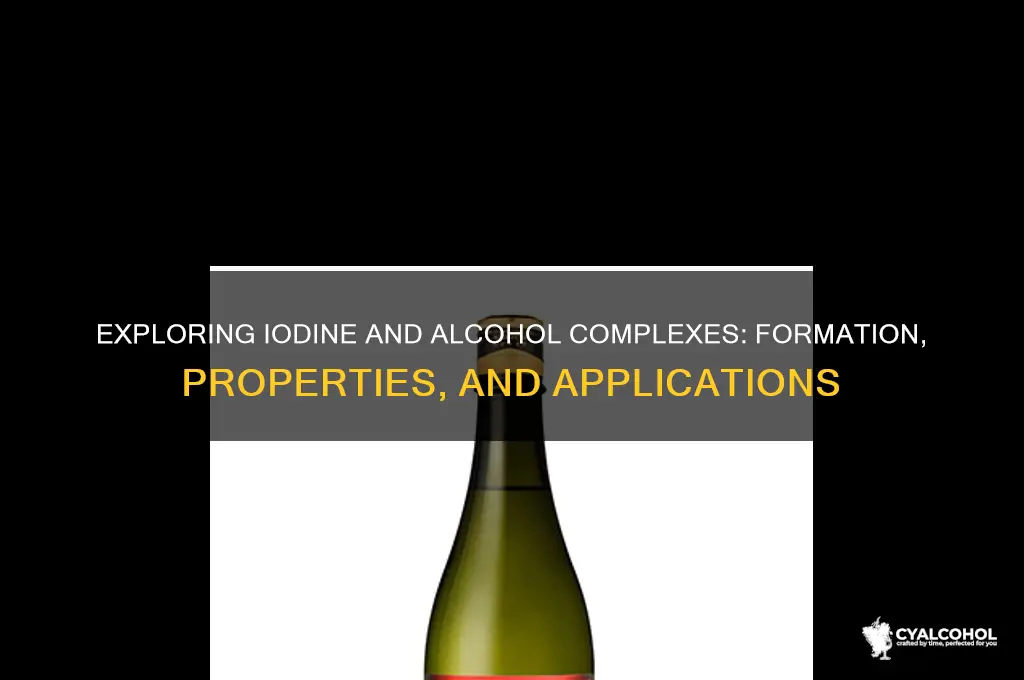 Exploring Iodine And Alcohol Complexes: Formation, Properties, And ...