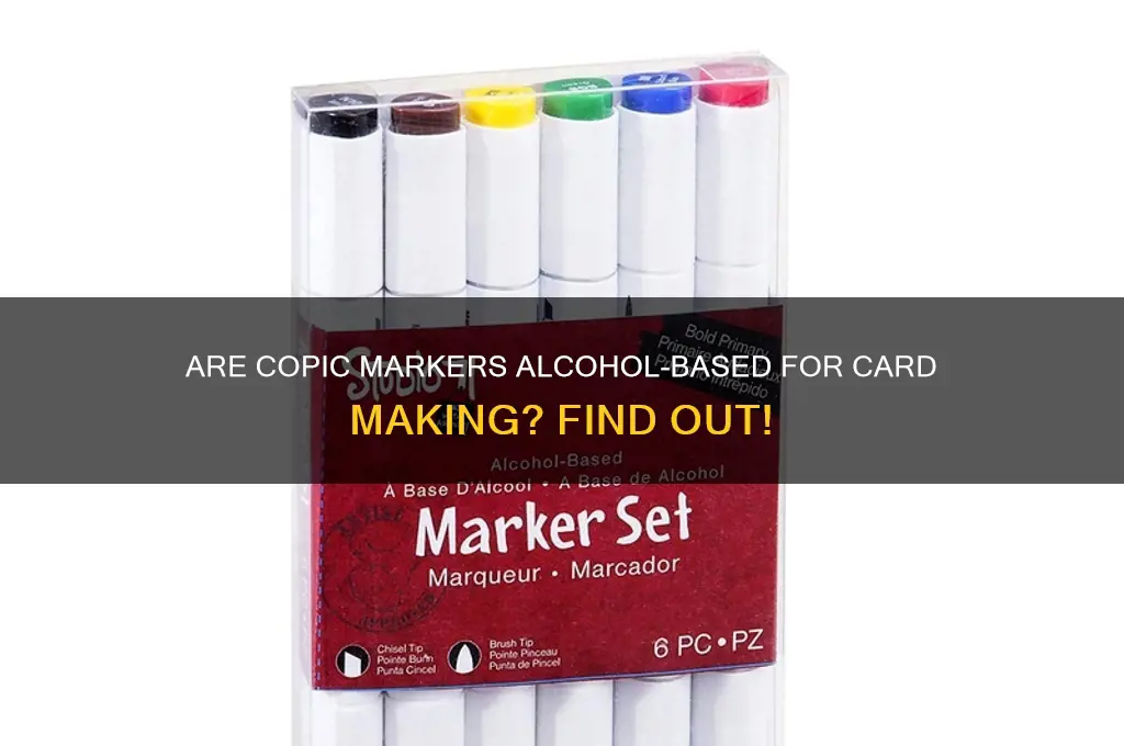 Are Copic Markers Alcohol-Based For Card Making? Find Out! | CyAlcohol