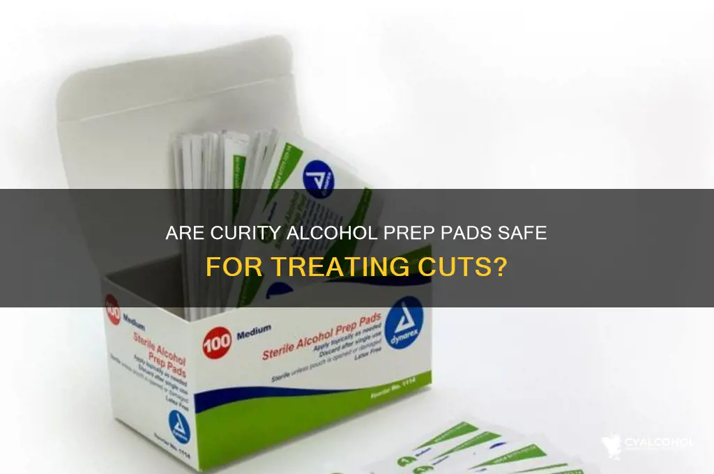 Are Curity Alcohol Prep Pads Safe For Treating Cuts? | CyAlcohol