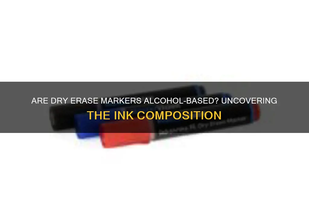 Are Dry Erase Markers Alcohol-Based? Uncovering The Ink Composition ...