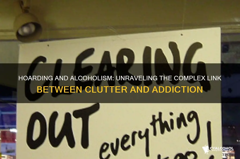 Hoarding And Alcoholism: Unraveling The Complex Link Between Clutter ...