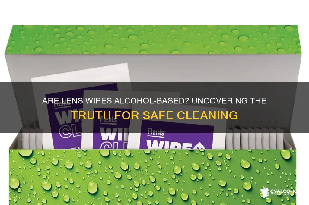 Are Lens Wipes Alcohol-Based? Uncovering The Truth For Safe Cleaning ...