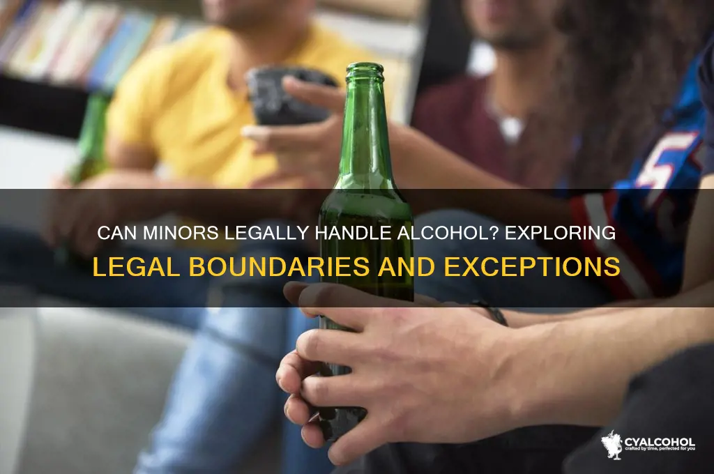 Can Minors Legally Handle Alcohol? Exploring Legal Boundaries And ...