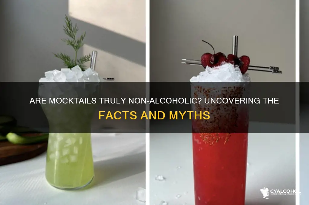 Are Mocktails Truly Non-Alcoholic? Uncovering The Facts And Myths ...