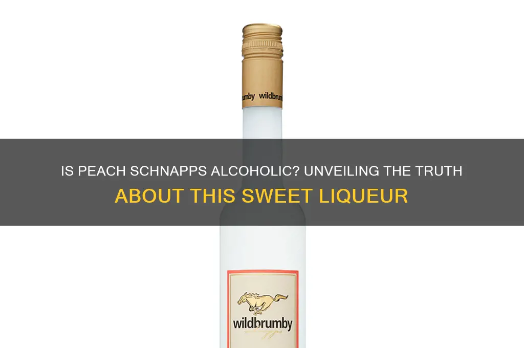 Is Peach Schnapps Alcoholic? Unveiling The Truth About This Sweet ...