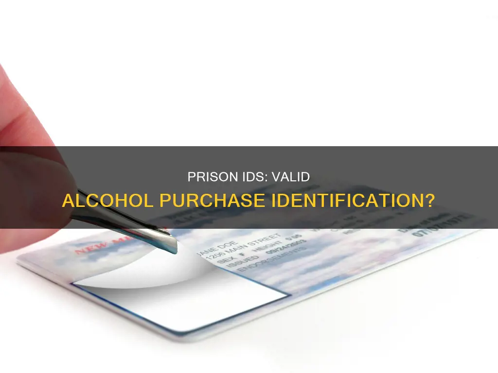 Prison Ids: Valid Alcohol Purchase Identification? | CyAlcohol