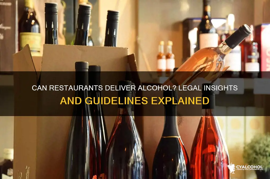Can Restaurants Deliver Alcohol? Legal Insights And Guidelines ...