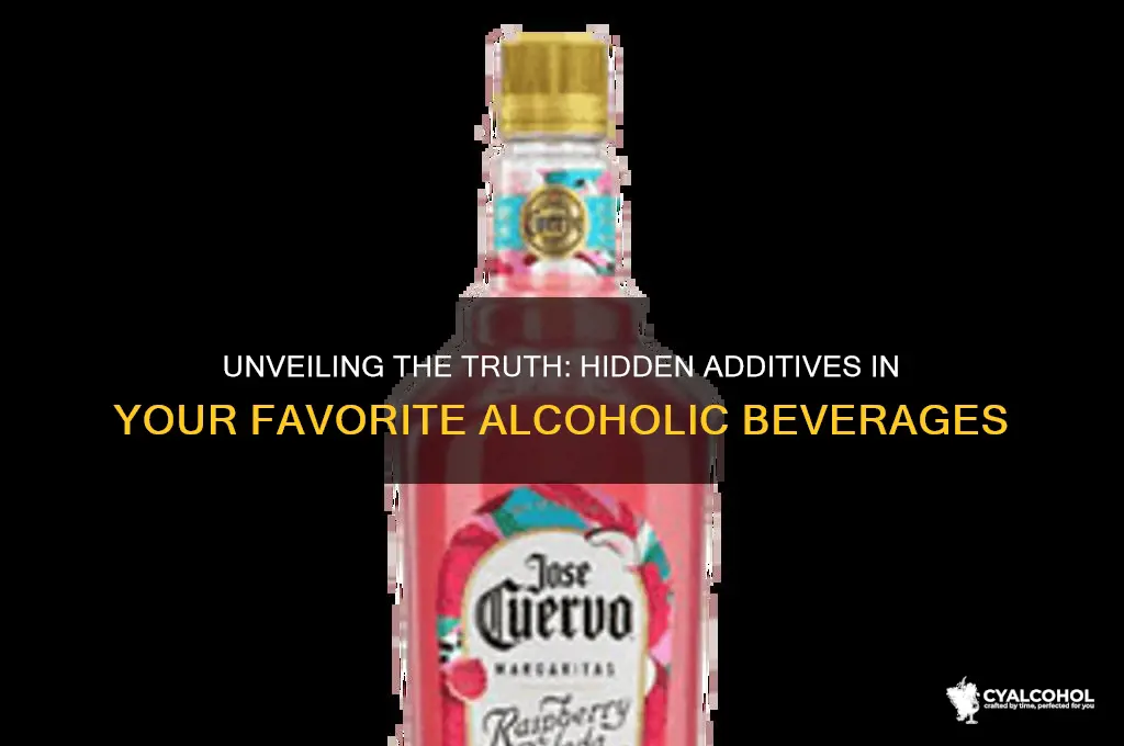Unveiling The Truth: Hidden Additives In Your Favorite Alcoholic ...