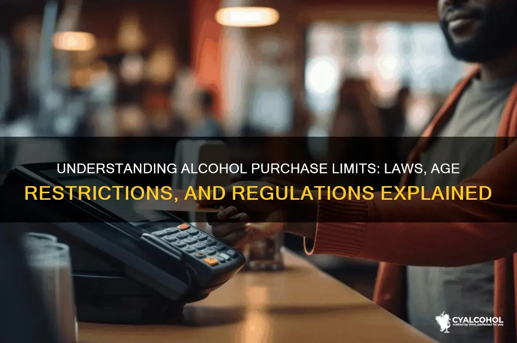 Understanding Alcohol Purchase Limits: Laws, Age Restrictions, And ...