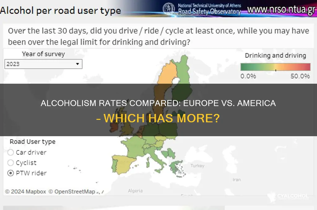 Alcoholism Rates Compared: Europe Vs. America – Which Has More? | CyAlcohol