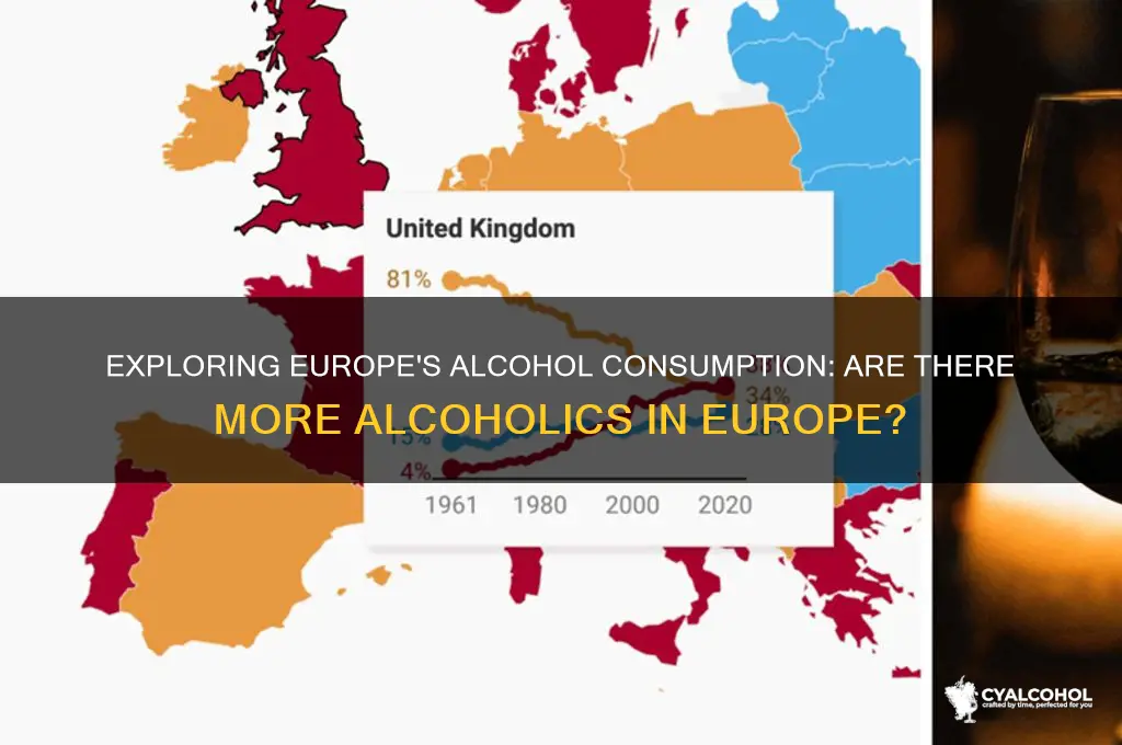 Exploring Europe's Alcohol Consumption: Are There More Alcoholics In ...