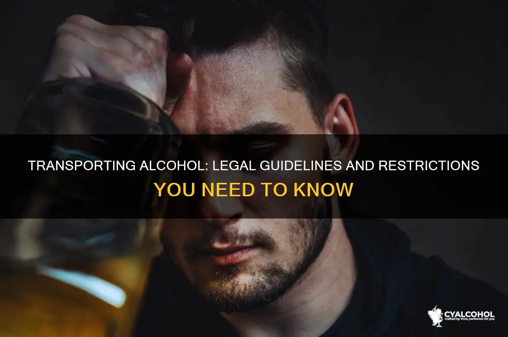 Transporting Alcohol: Legal Guidelines And Restrictions You Need To ...