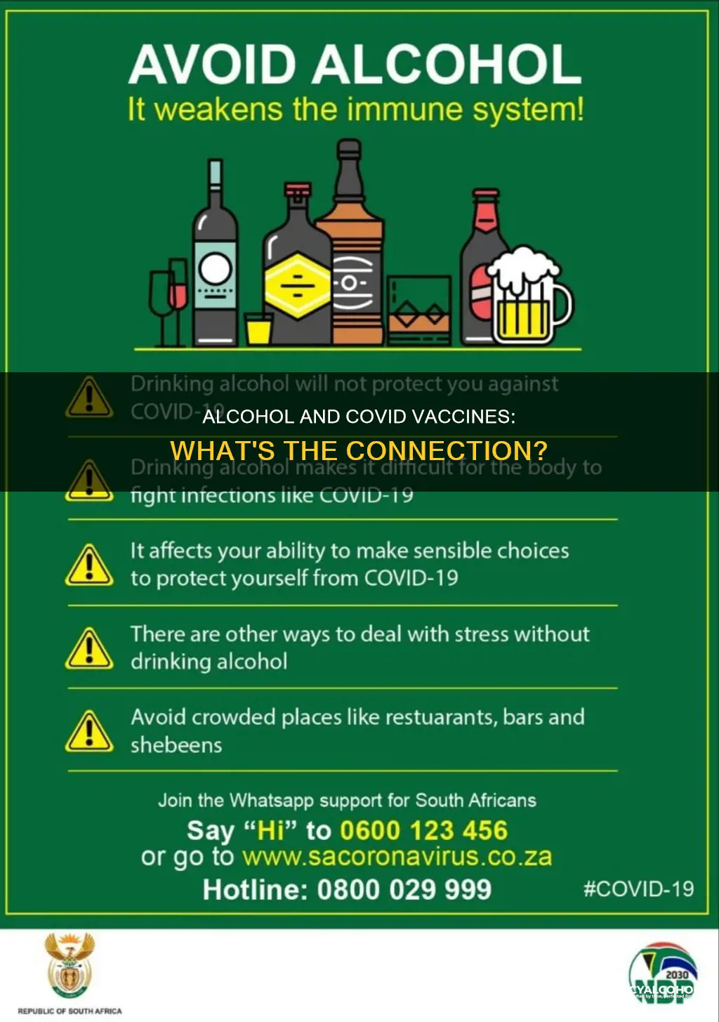 Alcohol And Covid Vaccines: What's The Connection? | CyAlcohol