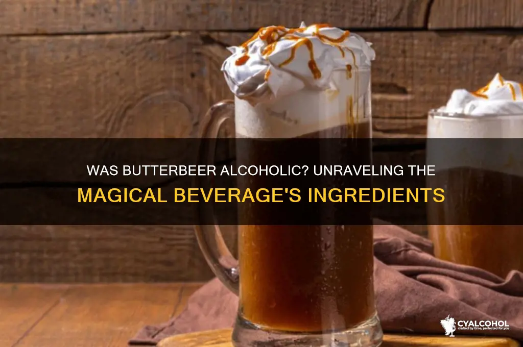 Was Butterbeer Alcoholic? Unraveling The Magical Beverage's Ingredients ...