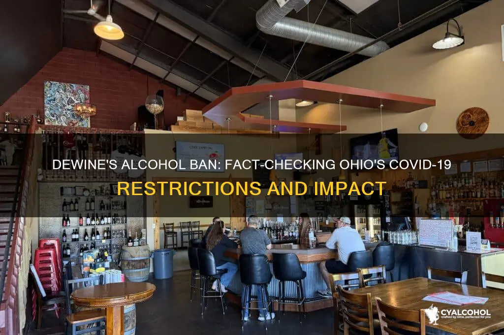 Dewine's Alcohol Ban: Fact-Checking Ohio's Covid-19 Restrictions And ...