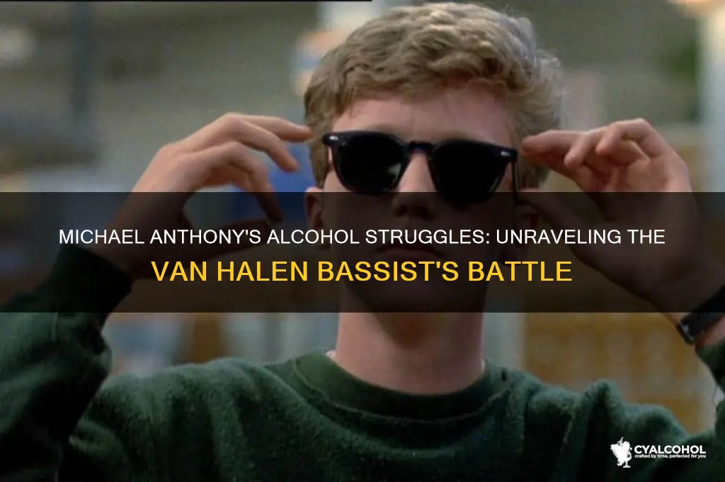 Michael Anthony's Alcohol Struggles: Unraveling The Van Halen Bassist's ...