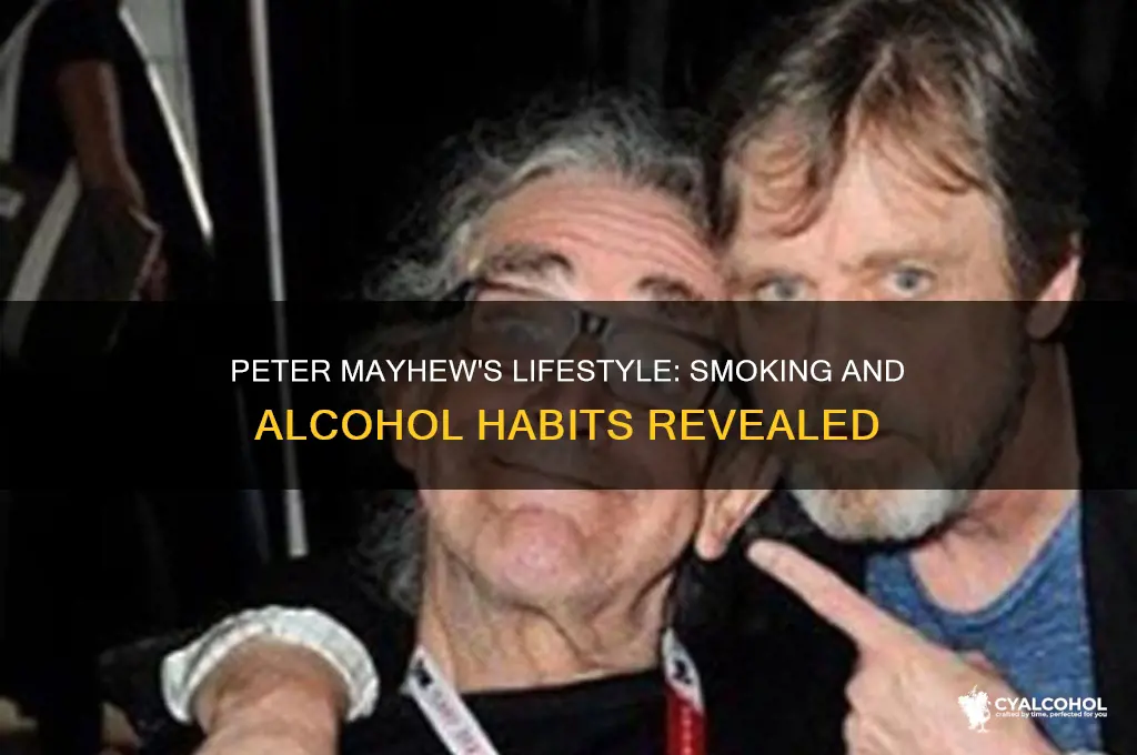 Peter Mayhew's Lifestyle: Smoking And Alcohol Habits Revealed | CyAlcohol