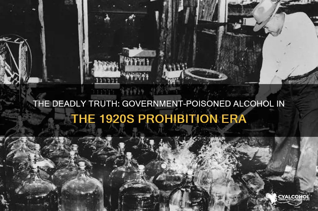 The Deadly Truth: Government-Poisoned Alcohol In The 1920S Prohibition ...