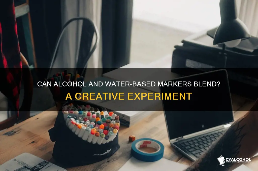 Can Alcohol And Water-Based Markers Blend? A Creative Experiment ...