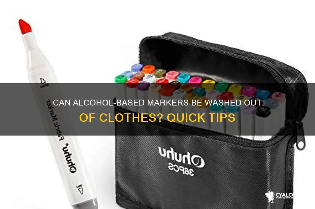 Can Alcohol-Based Markers Be Washed Out Of Clothes? Quick Tips | CyAlcohol