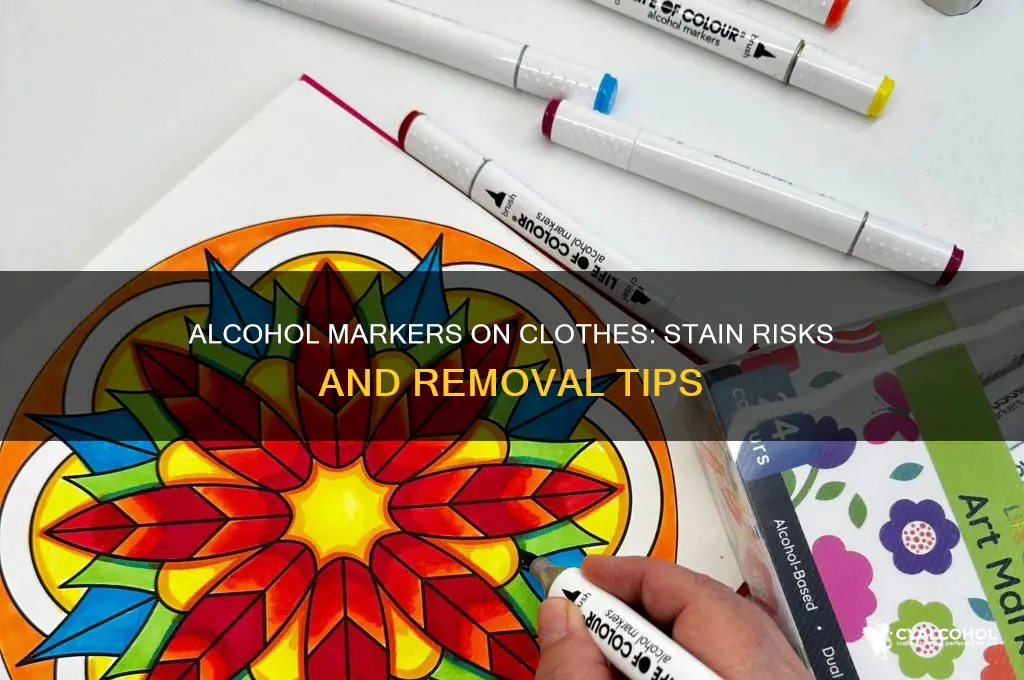 Alcohol Markers On Clothes: Stain Risks And Removal Tips | CyAlcohol