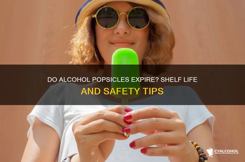 Do Alcohol Popsicles Expire? Shelf Life And Safety Tips | CyAlcohol