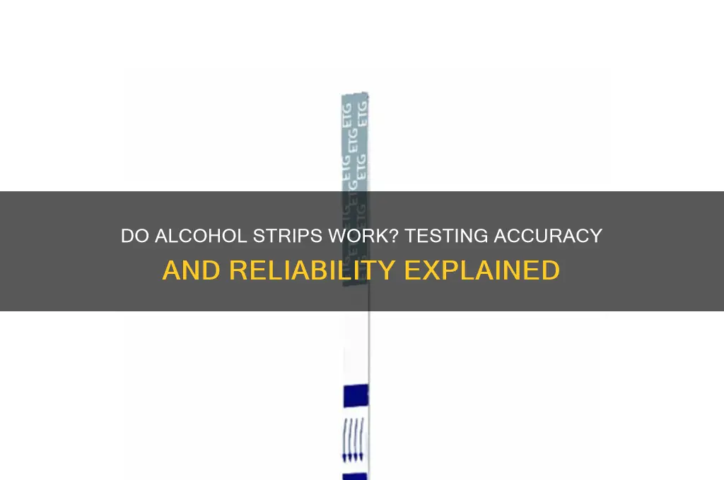 Do Alcohol Strips Work? Testing Accuracy And Reliability Explained ...