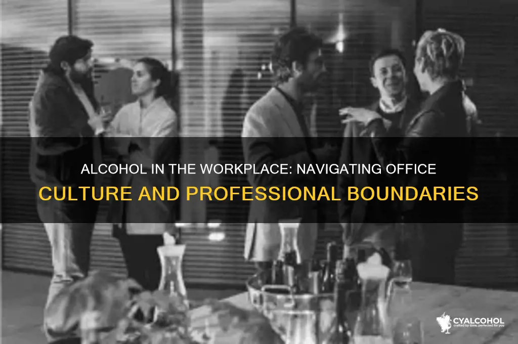 Alcohol In The Workplace: Navigating Office Culture And Professional ...