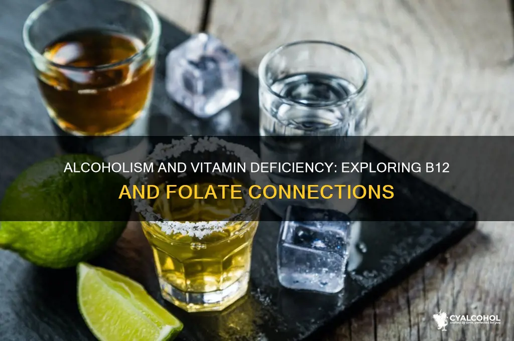 Alcoholism And Vitamin Deficiency: Exploring B12 And Folate Connections ...