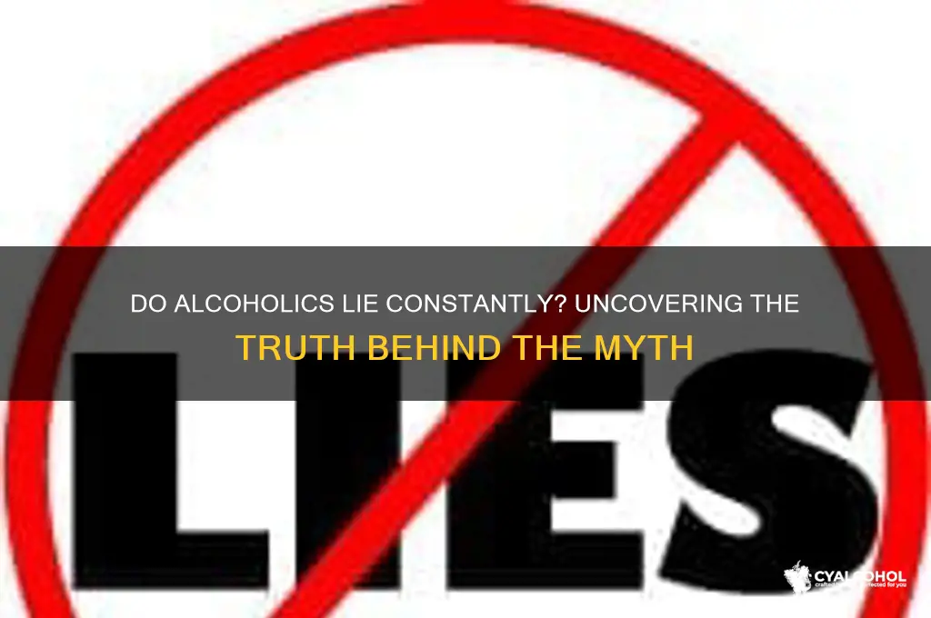 Do Alcoholics Lie Constantly? Uncovering The Truth Behind The Myth ...