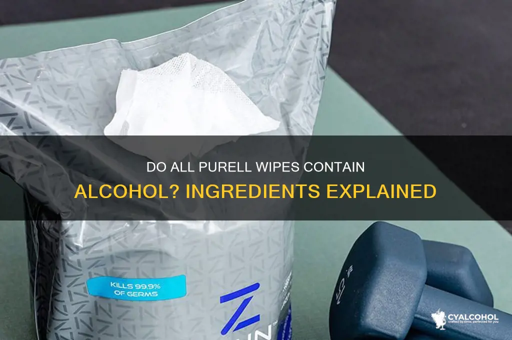 Do All Purell Wipes Contain Alcohol? Ingredients Explained | CyAlcohol