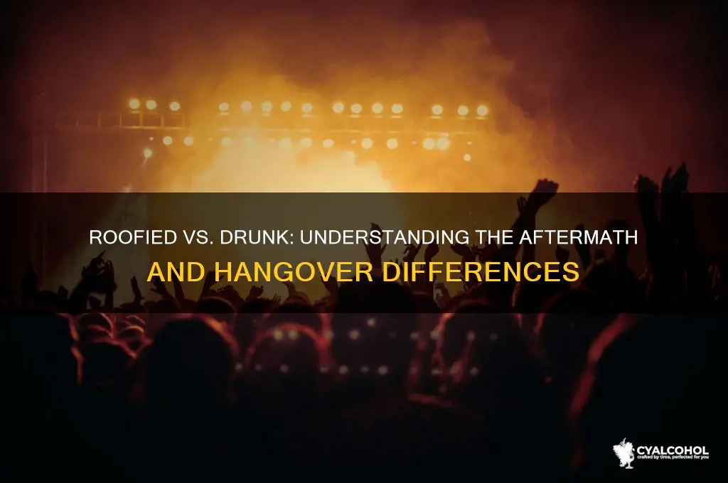 Roofied Vs. Drunk: Understanding The Aftermath And Hangover Differences ...
