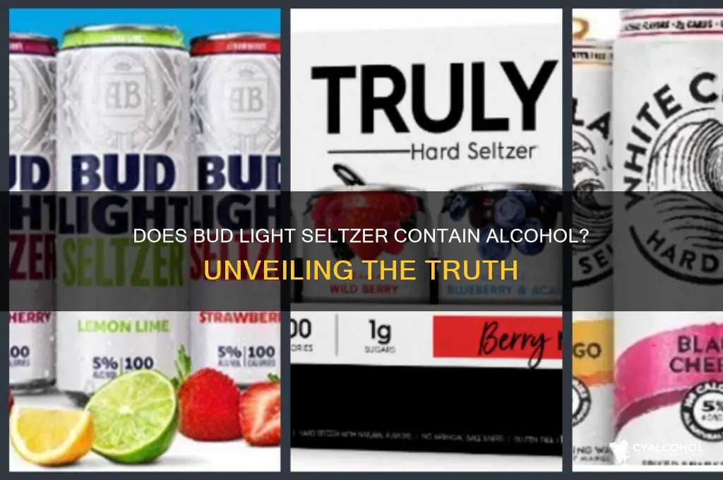 Does Bud Light Seltzer Contain Alcohol? Unveiling The Truth | CyAlcohol