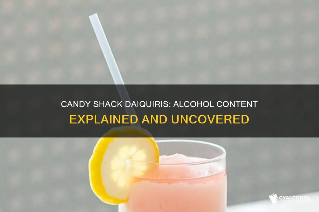 Candy Shack Daiquiris: Alcohol Content Explained And Uncovered | CyAlcohol