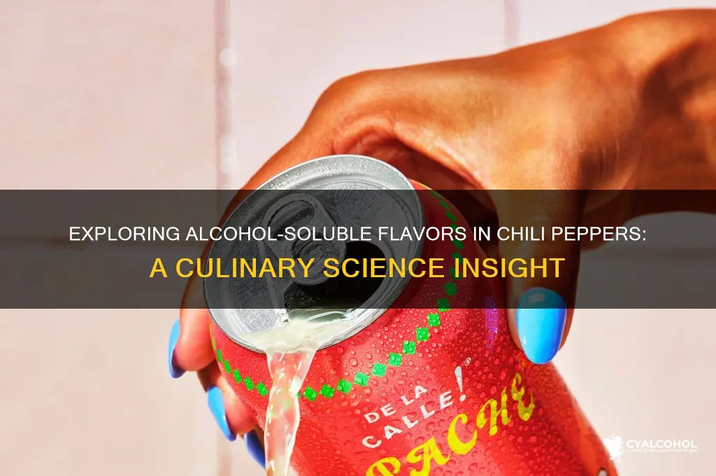 Exploring Alcohol-Soluble Flavors In Chili Peppers: A Culinary Science ...