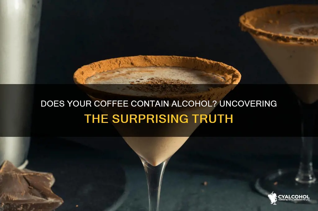 Does Your Coffee Contain Alcohol? Uncovering The Surprising Truth ...